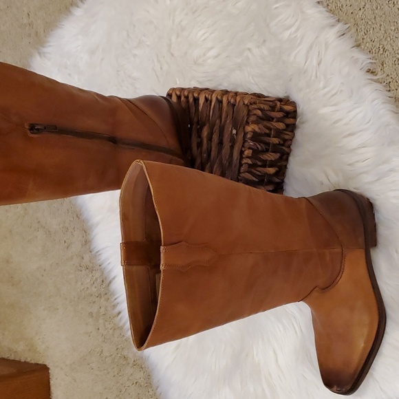 Vintage Foundry | Shoes | Vintage Foundry Co Knee High Leather Boot ...